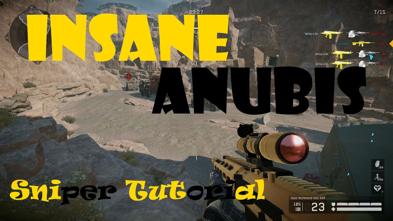 Warface - Insane Anubis Walkthrough (Sniper Tutorial) - YouTube