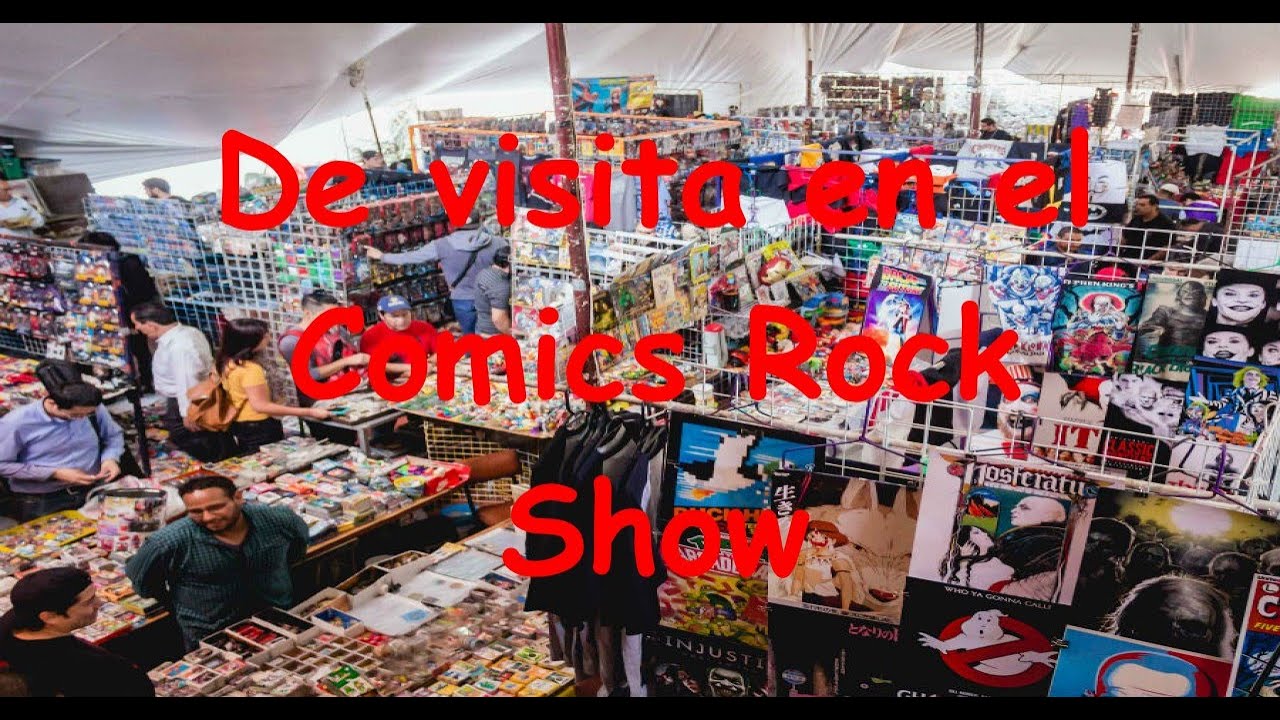 DE VISITA EN EL COMICS ROCK SHOW - YouTube
