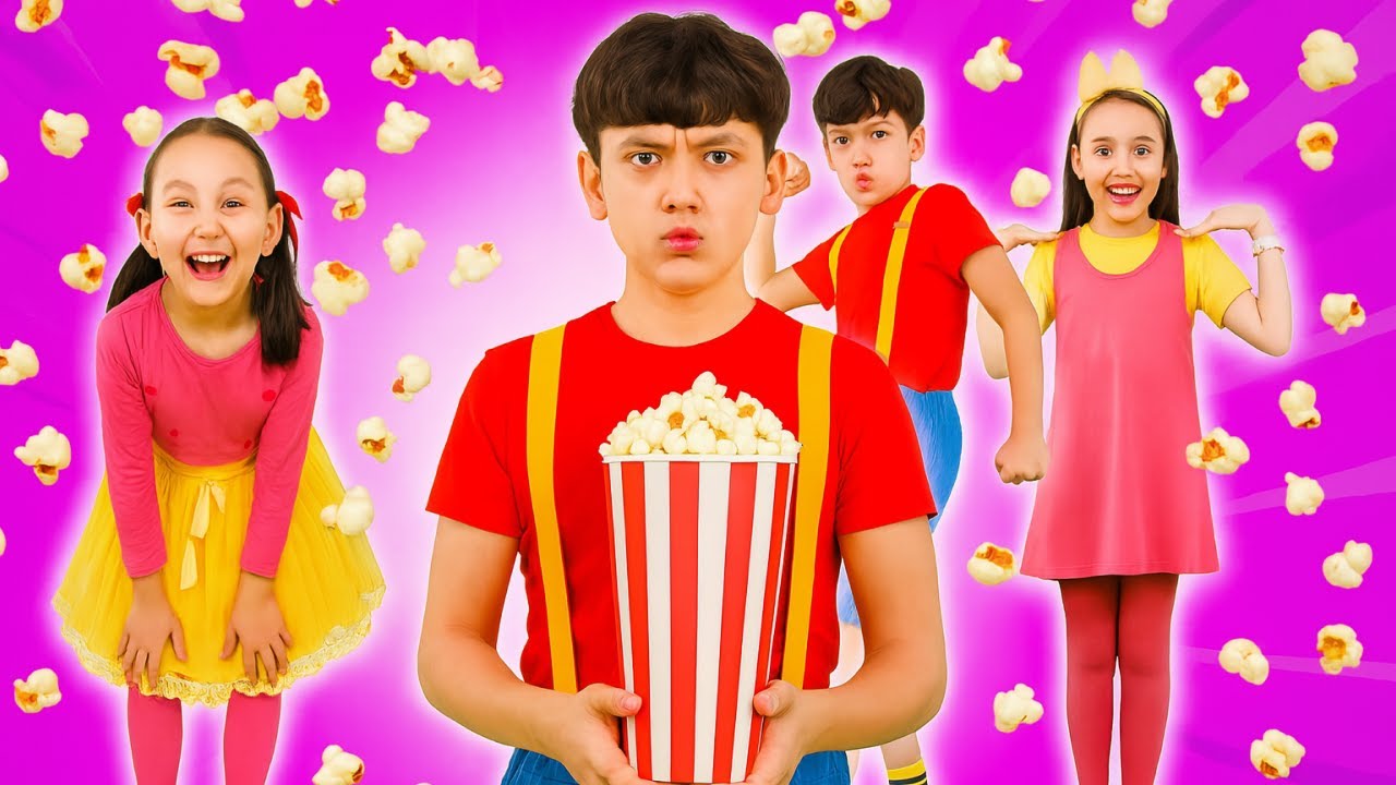 Head, Shoulders, Knees & Toes & Popcorn Song 🍿 | Hokie Pokie Kids ...