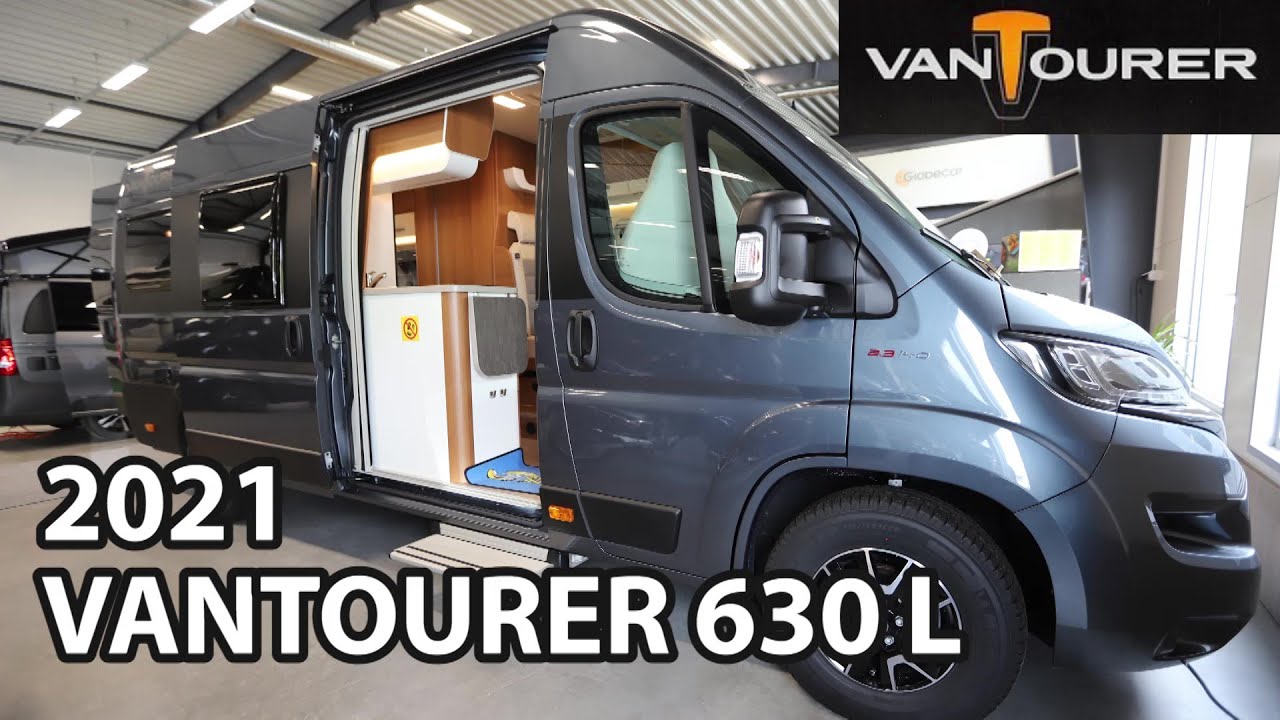 VANTOURER 630 L 2021 Camper Van 6,36 m - YouTube