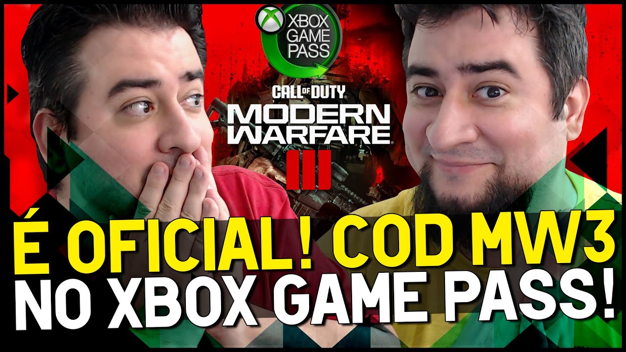 FINALMENTE! ACABOU A BRINCADEIRA! COD MW3 NO GAME PASS! É OFICIAL! COM ...