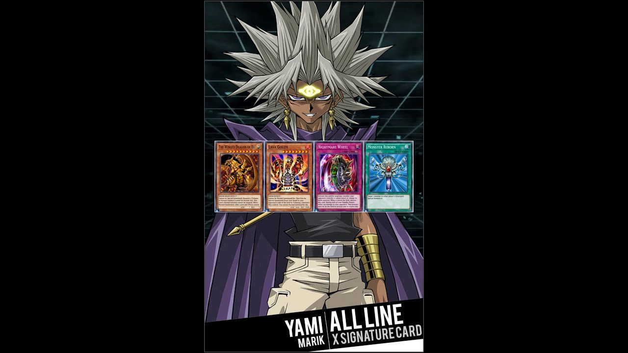 Yugioh Duel Links - Yami Marik x ALL Special Phrases Card - YouTube