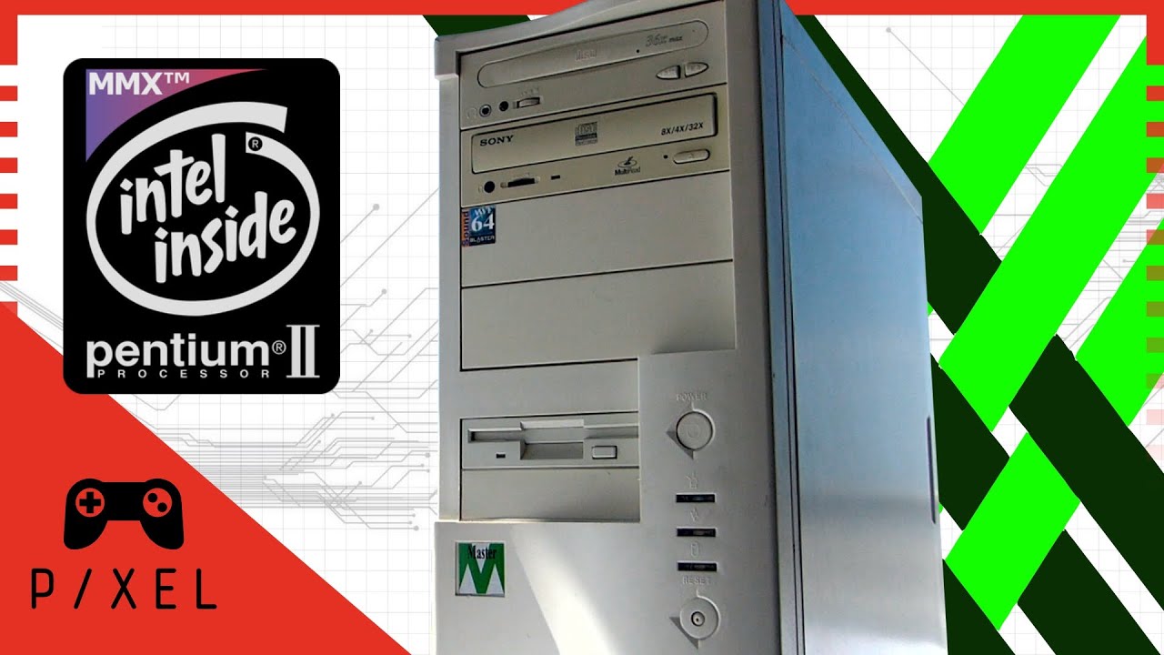 Inspecting an Old Pentium II PC from 1998 - YouTube