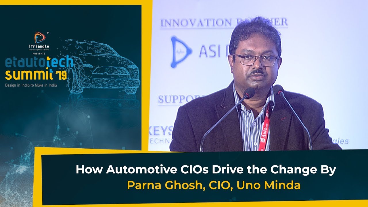 ETAuto Tech Summit 2019: Parna Ghosh, CIO, Uno Minda - YouTube