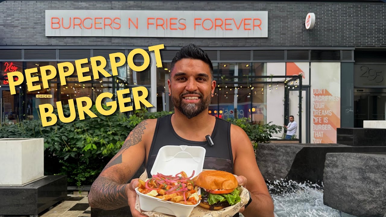 Pepperpot Burger - YouTube