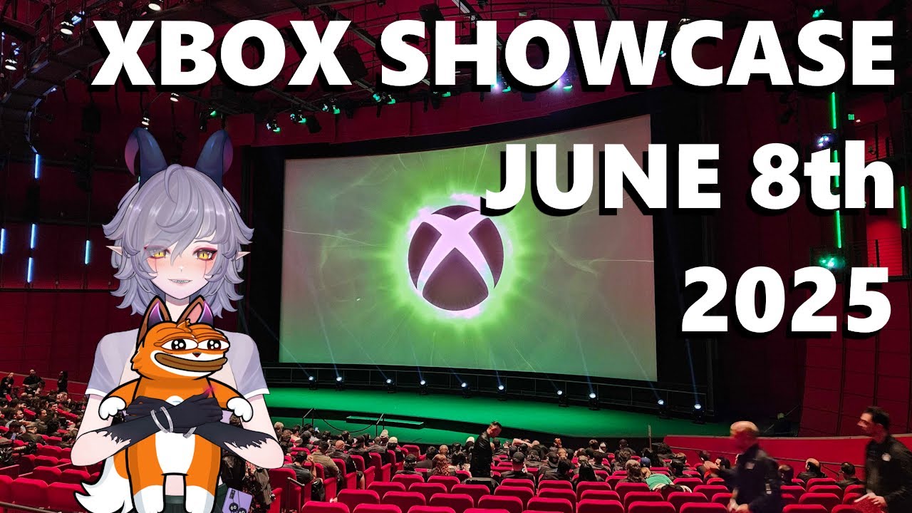 Larxa Watches The June 8th, 2025 Xbox Game Showcase! - YouTube