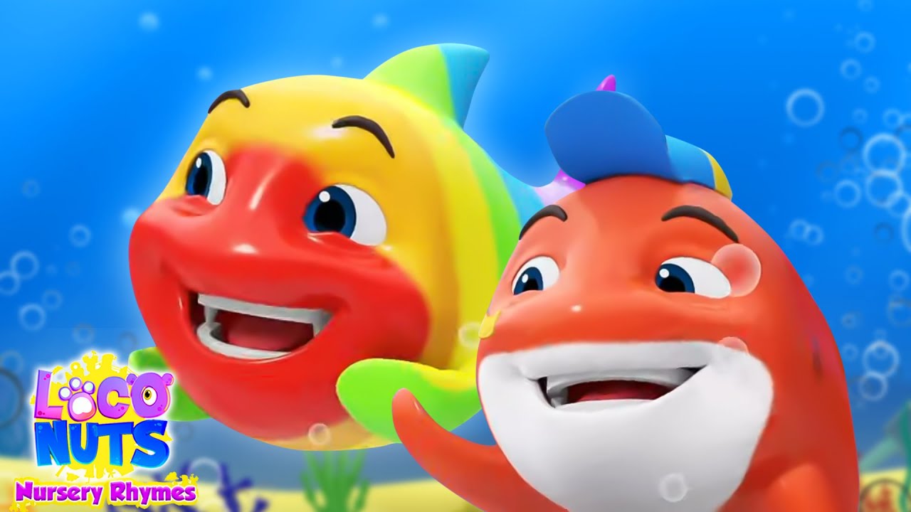 Loco nuts - Peek A Boo С Малюк Акула + Більше Дошкільни Йдитячі Віршики ...