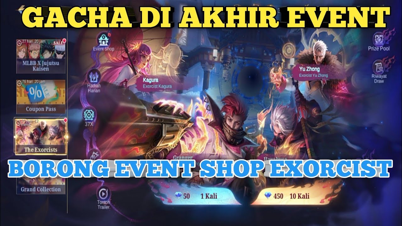 Event Exorcist Mlbb 2024 Pembuktian Gacha Di Akhir Event Berlimpah ...
