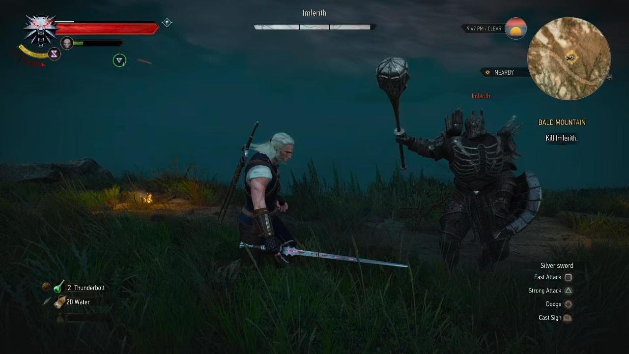 The Witcher 3: Wild Hunt: How to quickly defeat Imlerith - YouTube