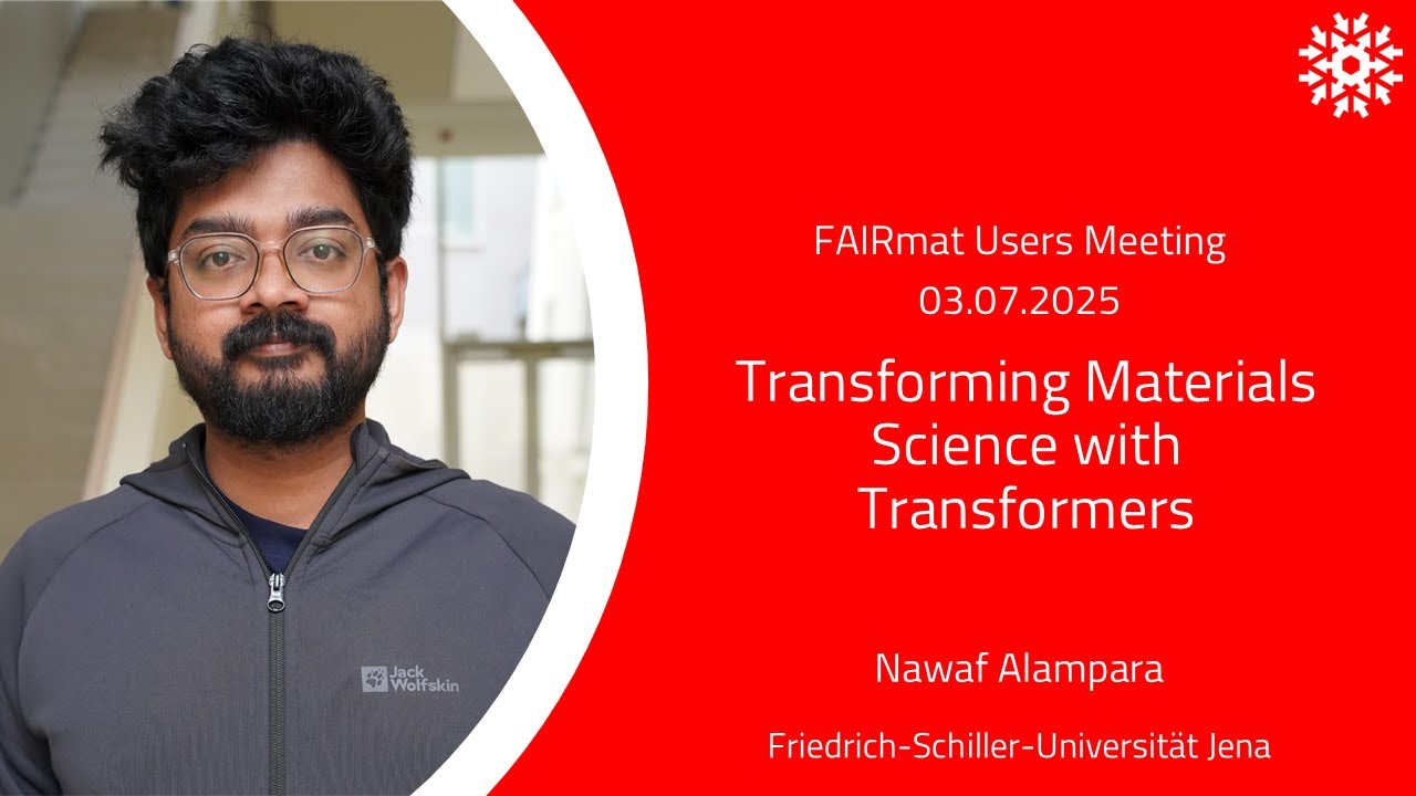 FAIRmat Users Meeting | Transforming Materials Science with ...