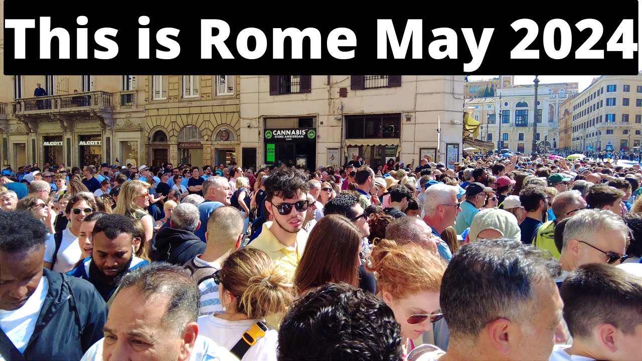 Rome Italy, This is Rome May 2024, Rome walking tour in May, Colosseum ...