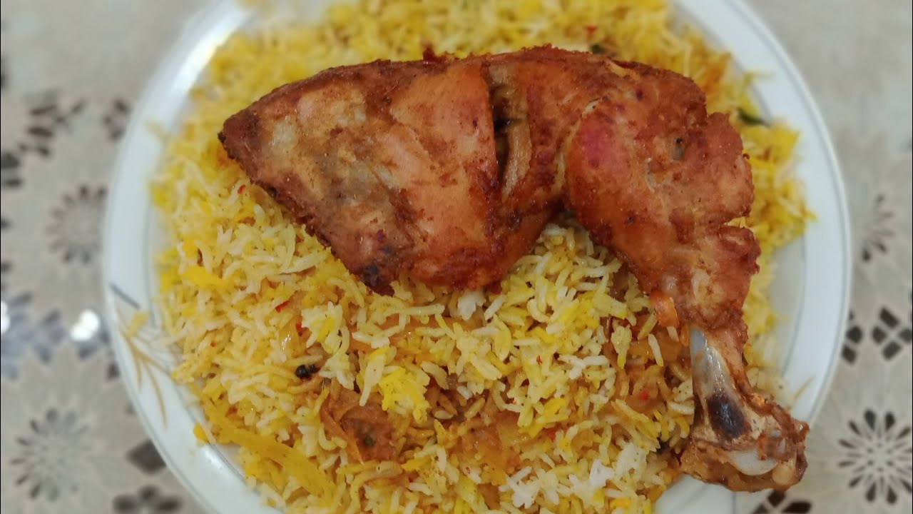 How To Make Steam Roast Masala Chicken Biryani At Home, Chicken Biryani ...