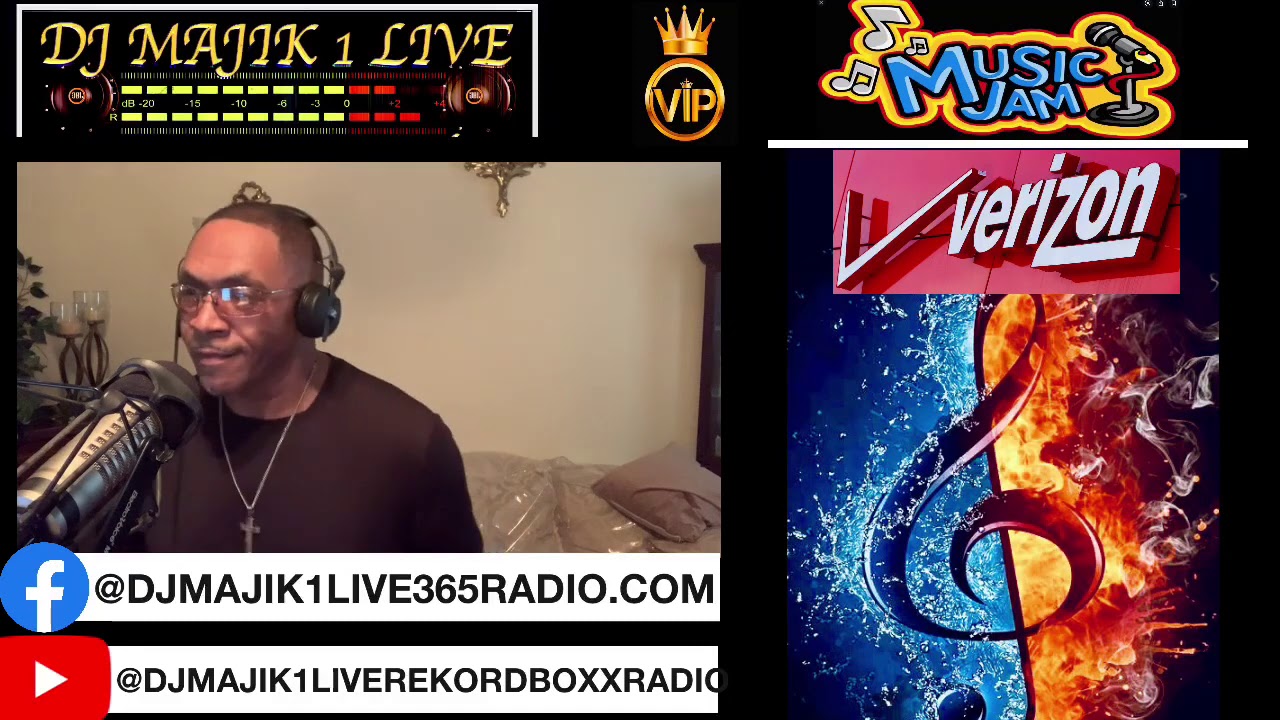 Pt.2 DJ MAJIK 1 LIVE On FACEBOOK Engaging & Interacting With Fans ...