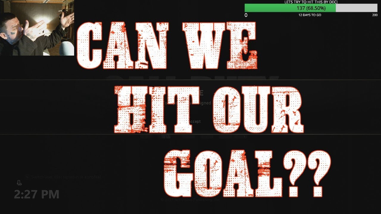 CAN WE HIT OUR GOAL?????? COD WW2 GAMEPLAY! - YouTube