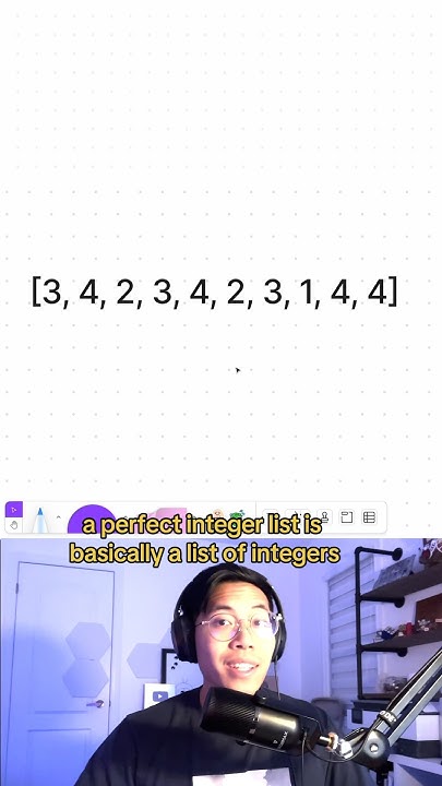 Have you heard of the perfect integer list? 👀 #computerscience #apcs #stem #coding #python - YouTube