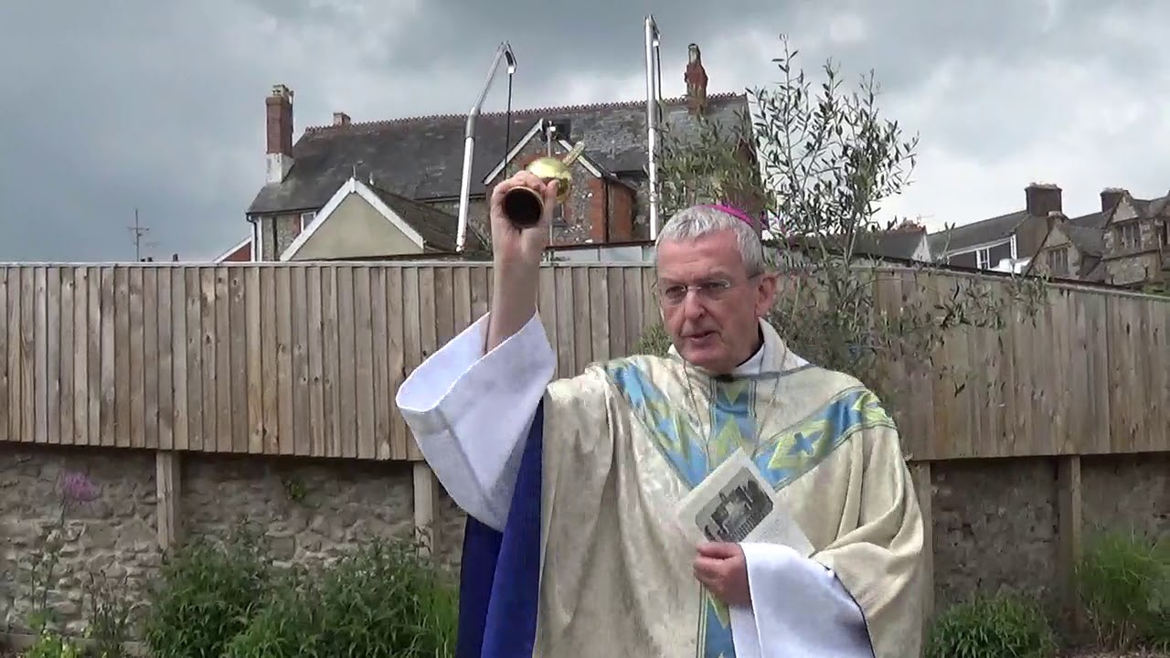 Bishop Declan Blessing of our Memorial Garden 18 5 2019 - YouTube