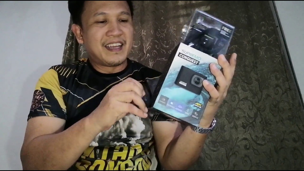Unboxing my very first action cam - the Supremo Conquest! - YouTube