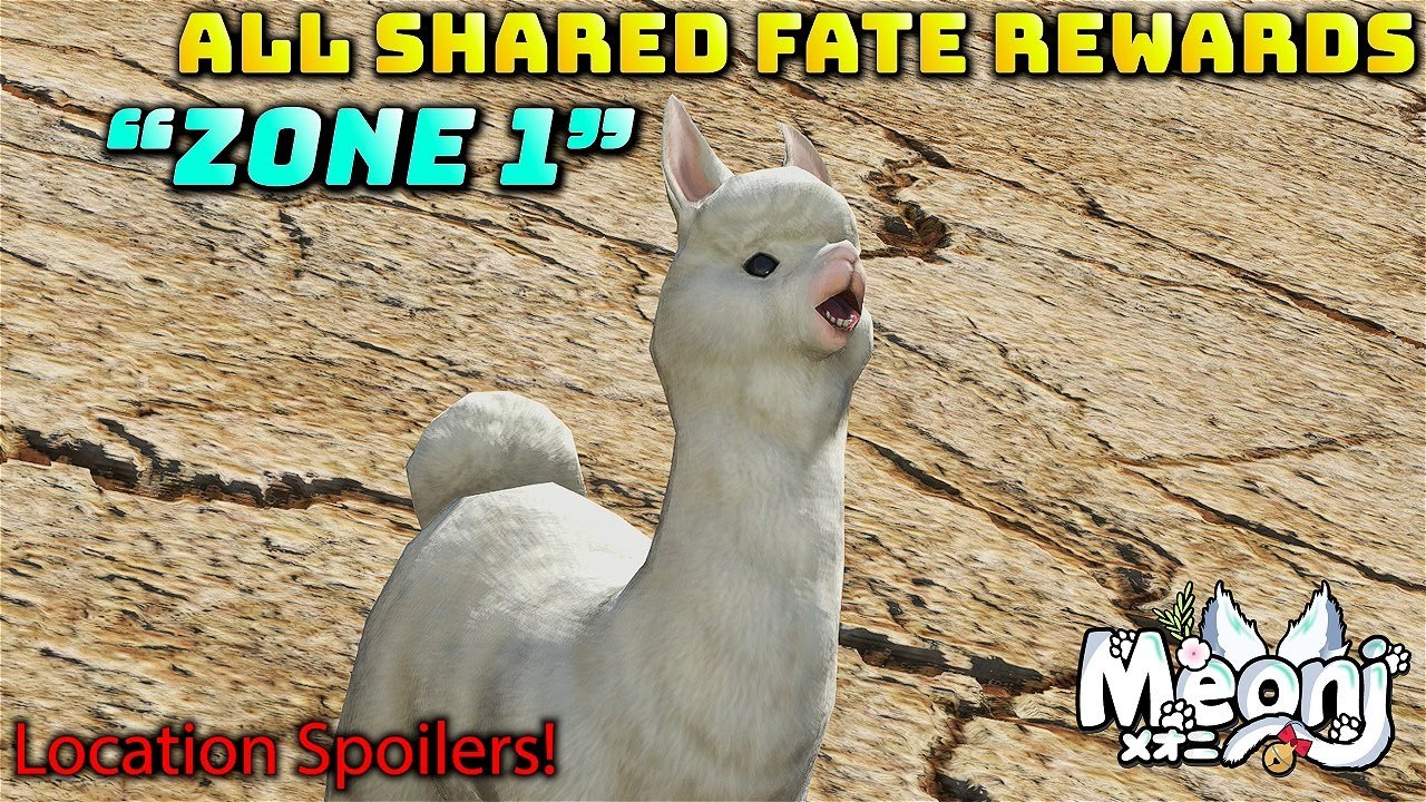 FFXIV: Dawntrail Shared Fate Rewards - Zone 1 - (Contains Location ...