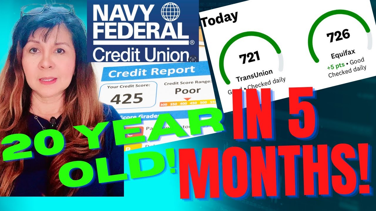 Credit Score Hack Using Navy Federal Credit Union; From No Score to 726 ...