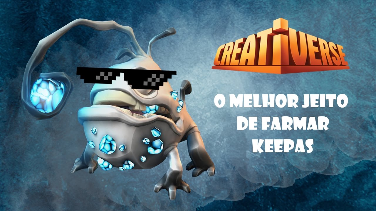 Creativerse - O MELHOR jeito de farmar Keepas - YouTube