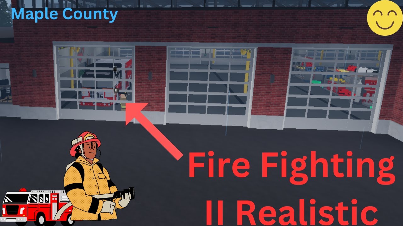 Realistic Fire Fighting GAME (rOBLOX) - YouTube