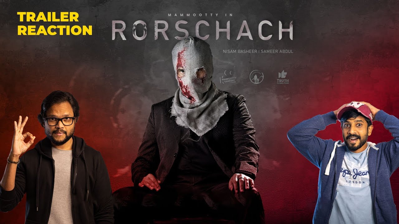 Rorschach Official Trailer Reaction | Mammootty | Nisam Basheer | MammoottyKampany | Hypze Media ...