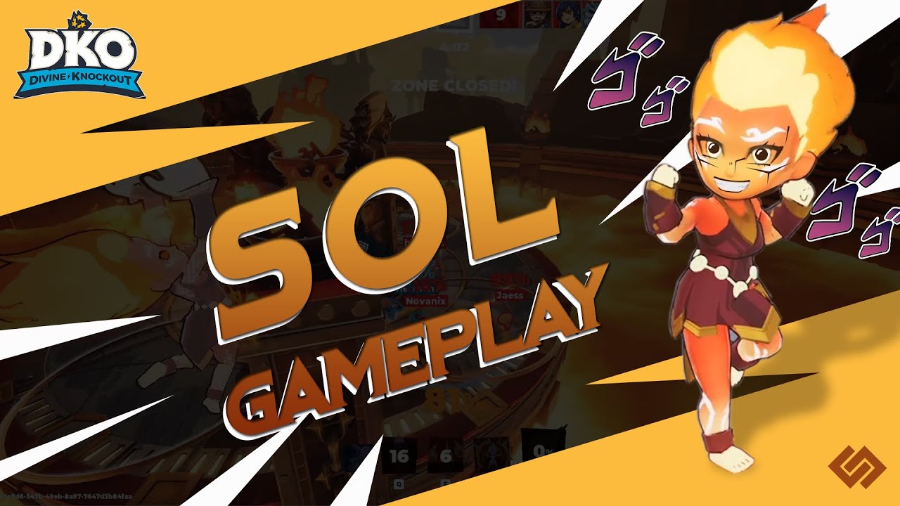 Divine Knockout Gameplay: Sol Part 1 - YouTube