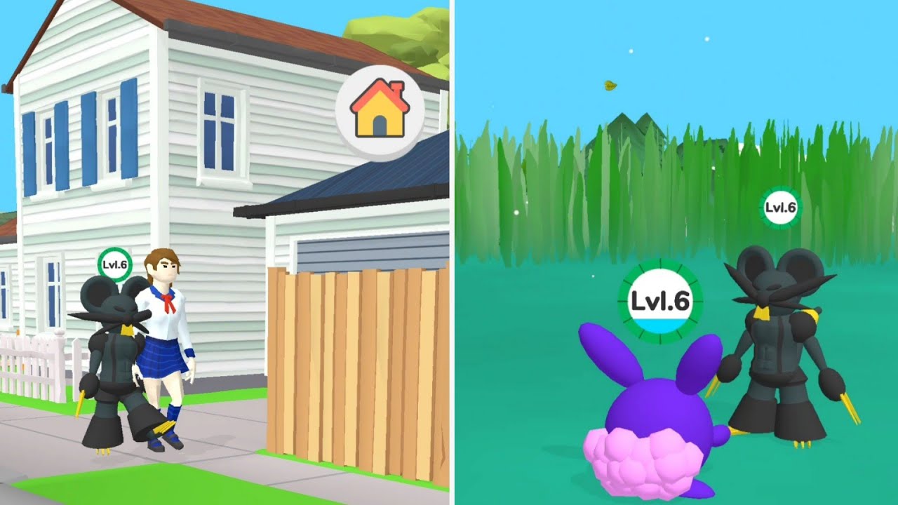 Monster Life Walktrought All Level Gameplay Android,ios New Game - YouTube