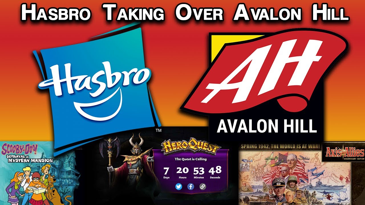 Hasbro Takes Control of Avalon Hill + New HeroQuest Game Teased - YouTube