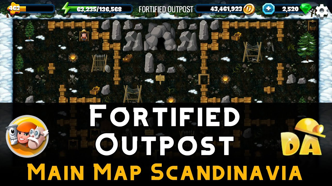Fortified Outpost | Main Scandinavia #13 | Diggy's Adventure - YouTube