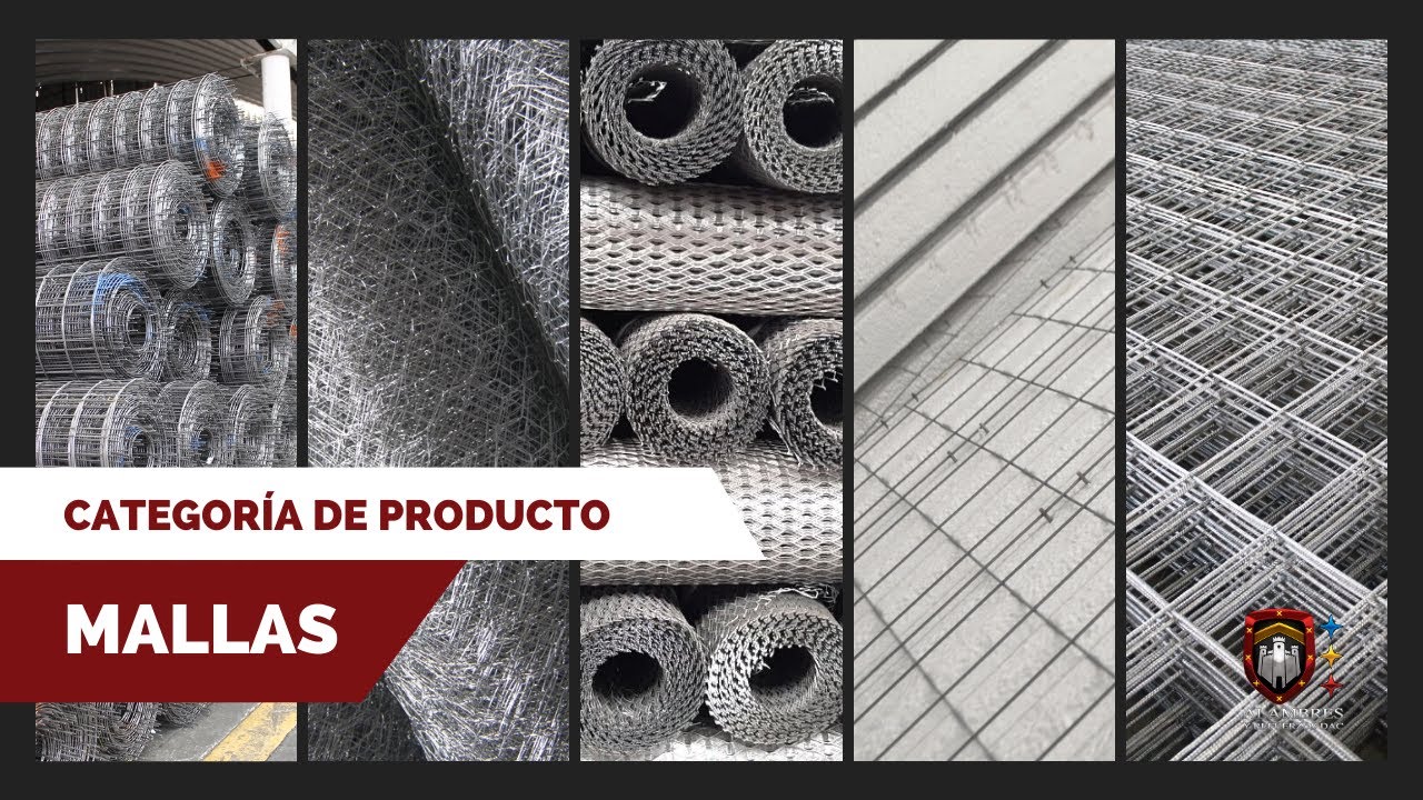 Mallas de Acero | Alambres Y Refuerzos - YouTube