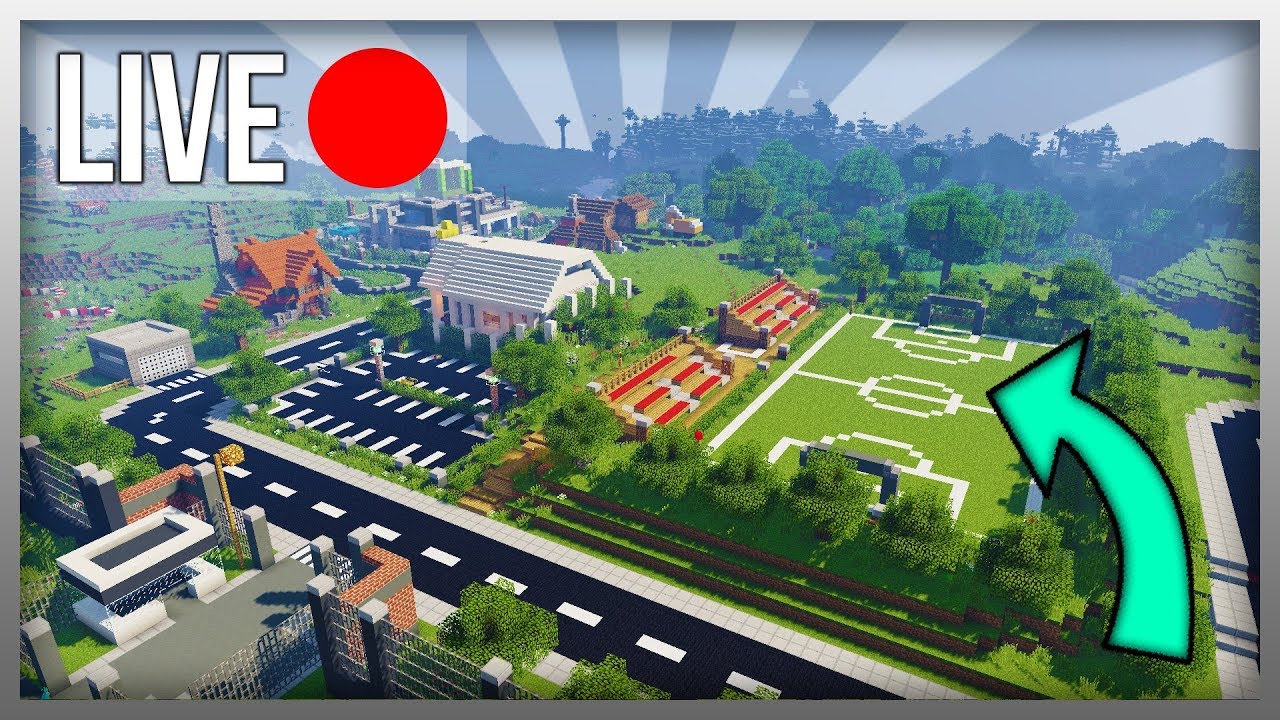 ️ EXPANDING MY MINECRAFT TOWN! (Go Kart Track) - YouTube