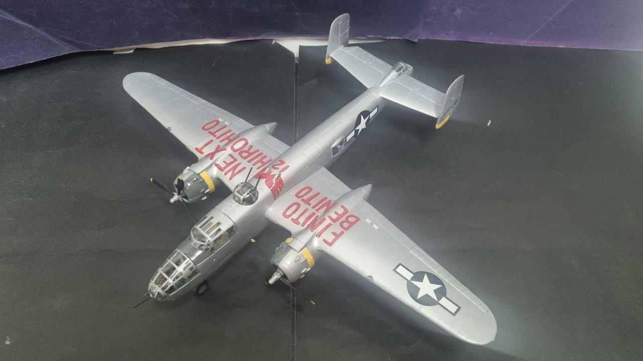 Revell's 1/48 North American B-25J (Finito Benito/Next Hirohito) (Full ...