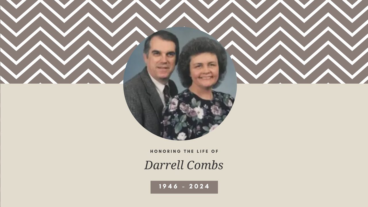 Darrell Combs Funeral Service - YouTube
