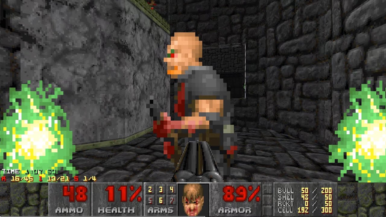 Doom 2, HyperSpeed, Map 20 Message for the Timer (NM100S) - 2:01.37 ...