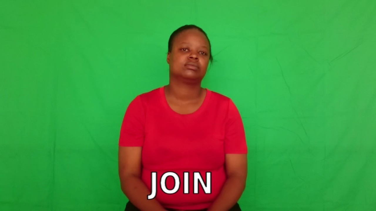Zimbabwean Sign Language Vocabulary J - YouTube