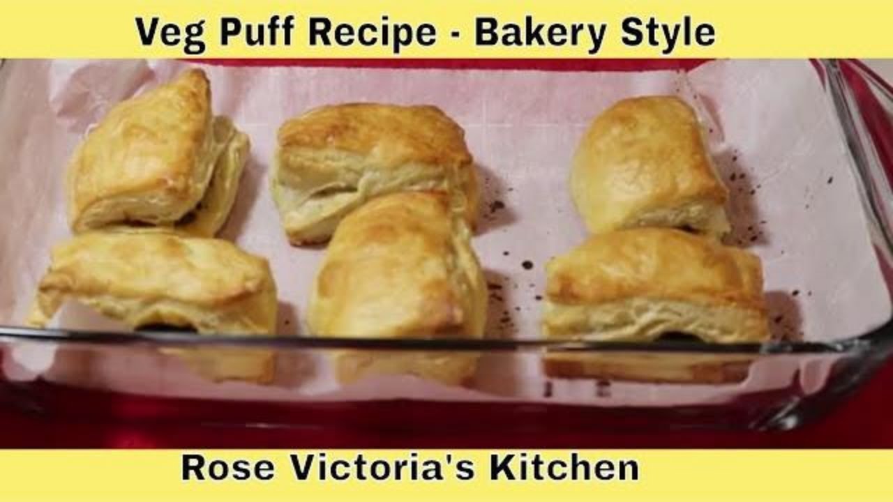 Veg Puff Recipe | Bakery Style | veg puffs recipe | Veg Puff Using Puff ...