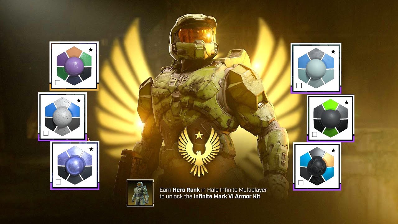 Halo Infinite NEW Season 5 Hero Rewards - YouTube