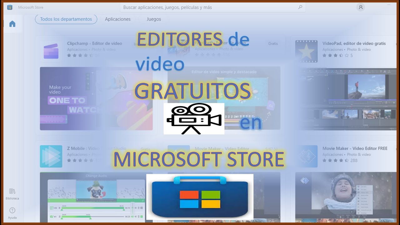 mejores EDITORES de video GRATUITOS en MICROSOFT STORE / ¿valen la pena ...