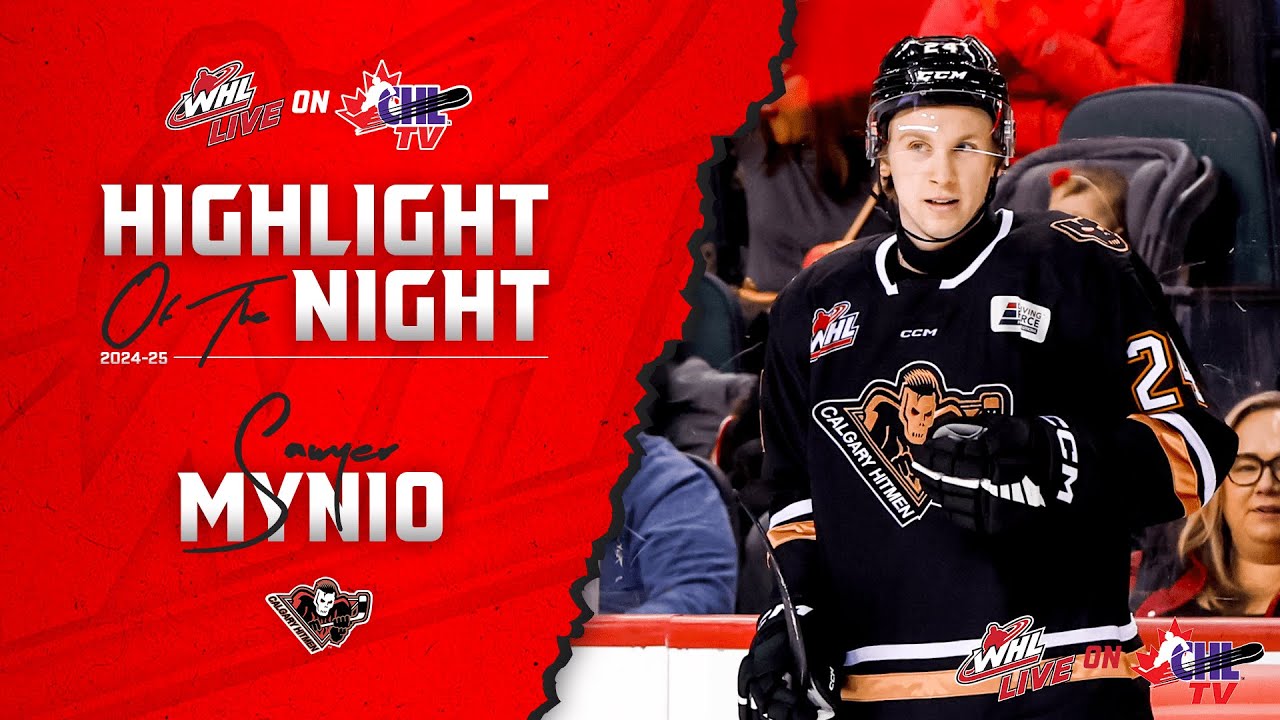 WHL Highlight of the Night - Mynio Mania! - YouTube