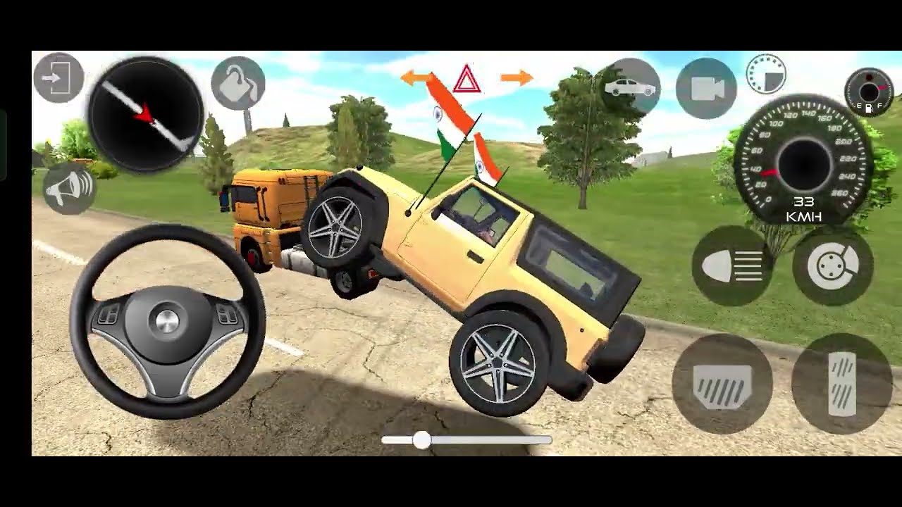 $gaming video 📸# golden thar #mahindra modified ️ ️ ️💯🕉️🙏😃😃🤩🤩🤩🥺🎮🎮🥺📍📍📍 ...