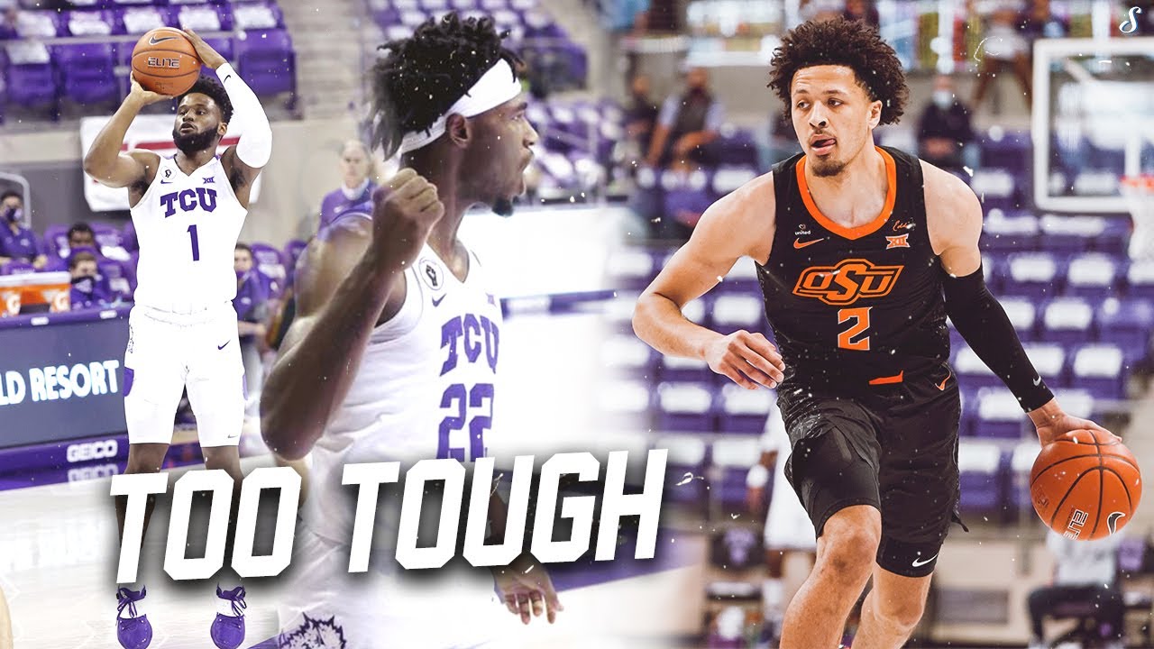 Cade Cunningham's 20 Point 2nd Half Not Enough Against TCU's Mike Miles ...