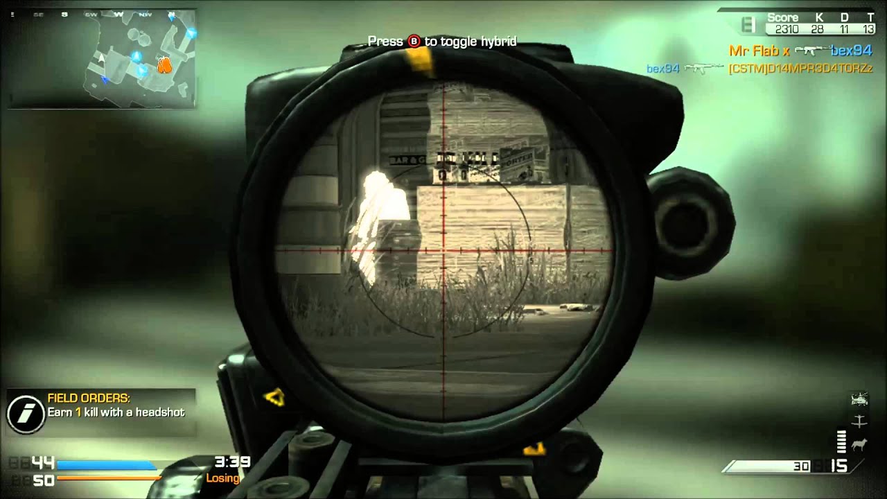COD Ghosts MSBS thermal scope over powered? - YouTube