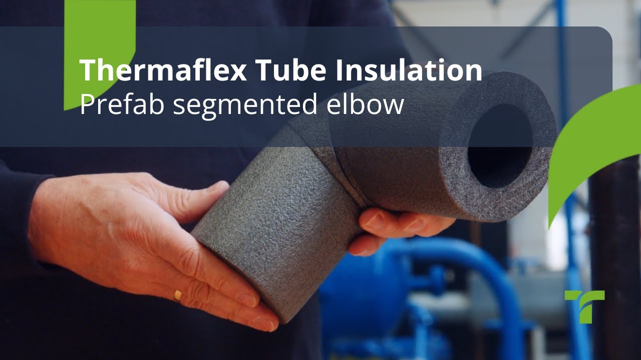 Prefab segmented elbow | Thermaflex Tube Insulation (EN) - YouTube