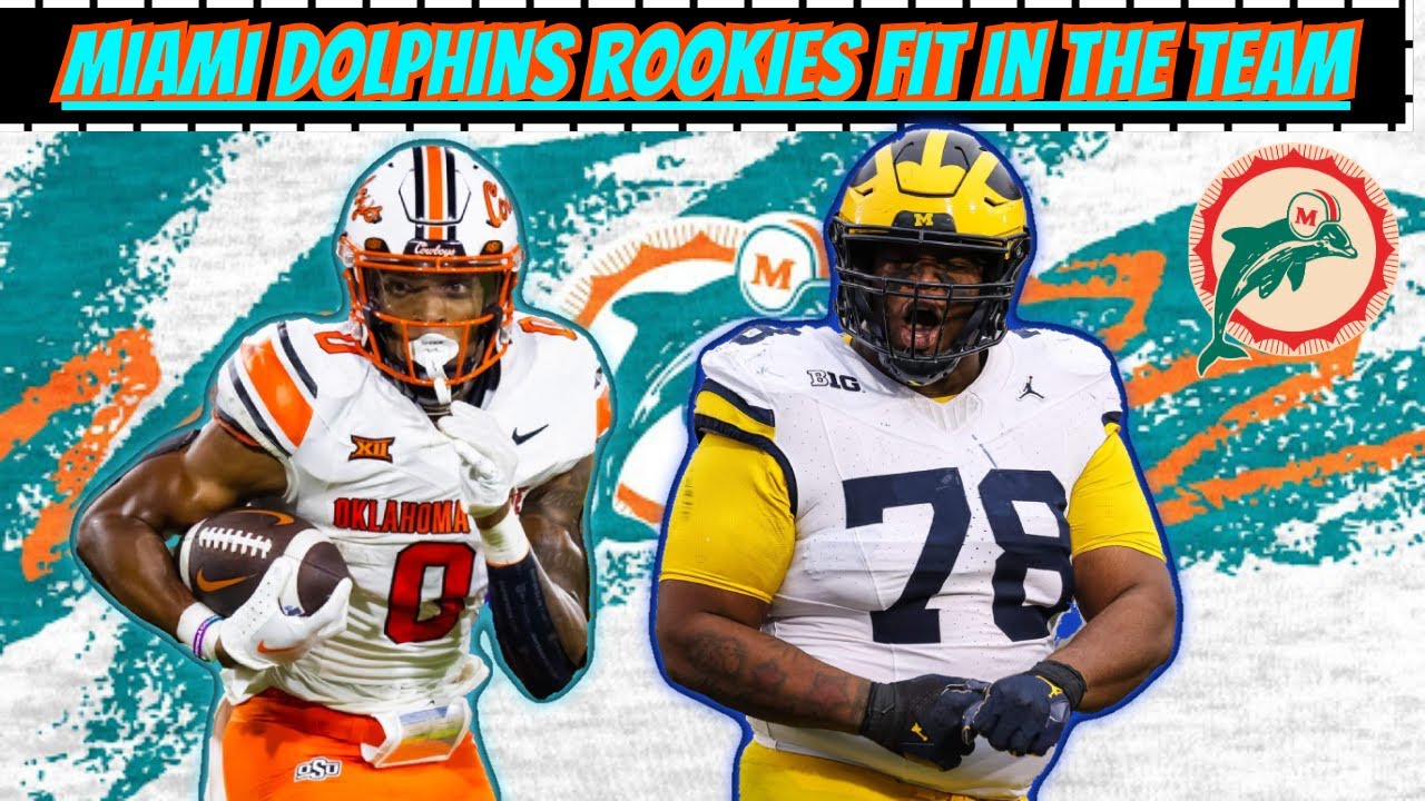 How the Miami Dolphins Rookies Skill Sets Gel with the Veterans of the ...