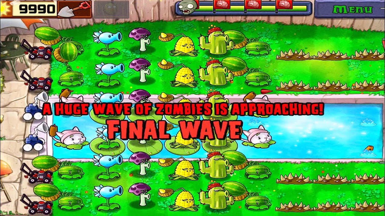 Plants vs Zombies | Mini-Games | Zombie Nimble Zombie Quick | Full ...