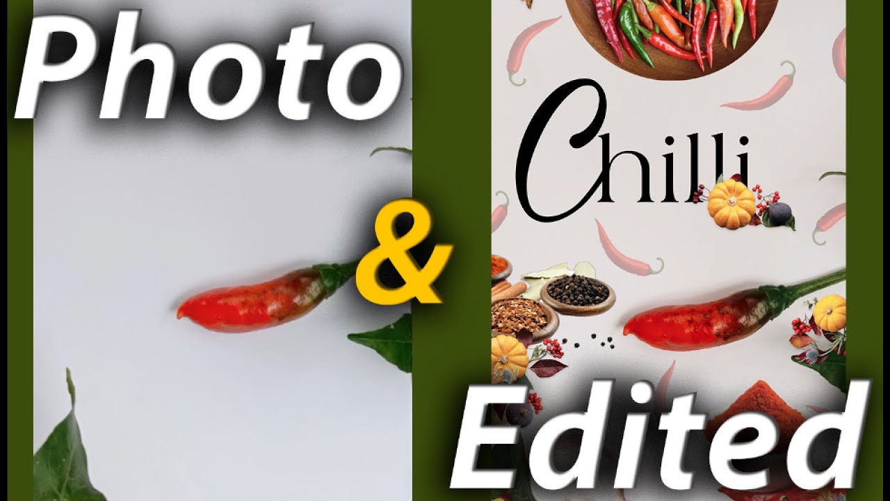 Design 72 ~ editin Chilli today - YouTube