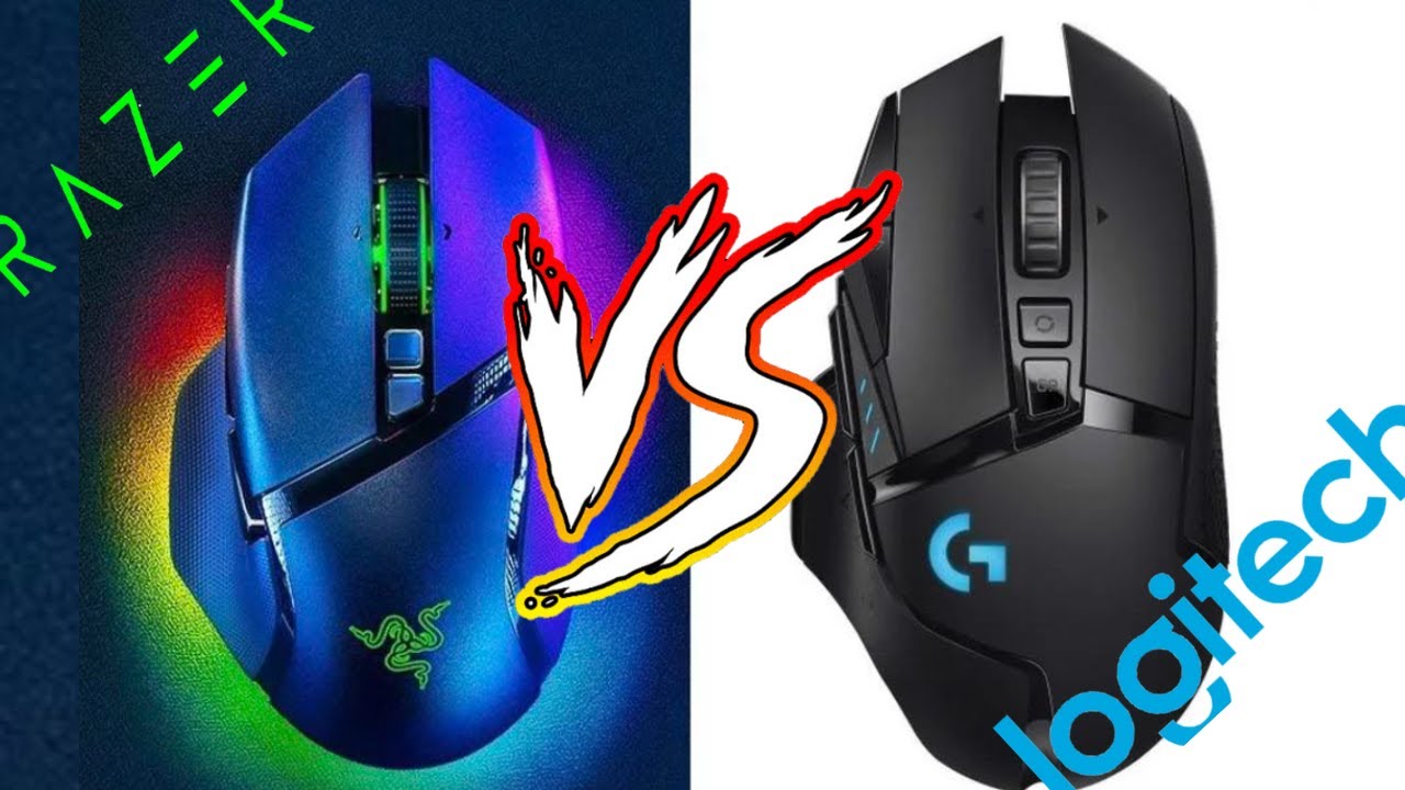 Logitech G502 Vs Razer Basilisk | Best Wireless Gaming Mouse in World ...