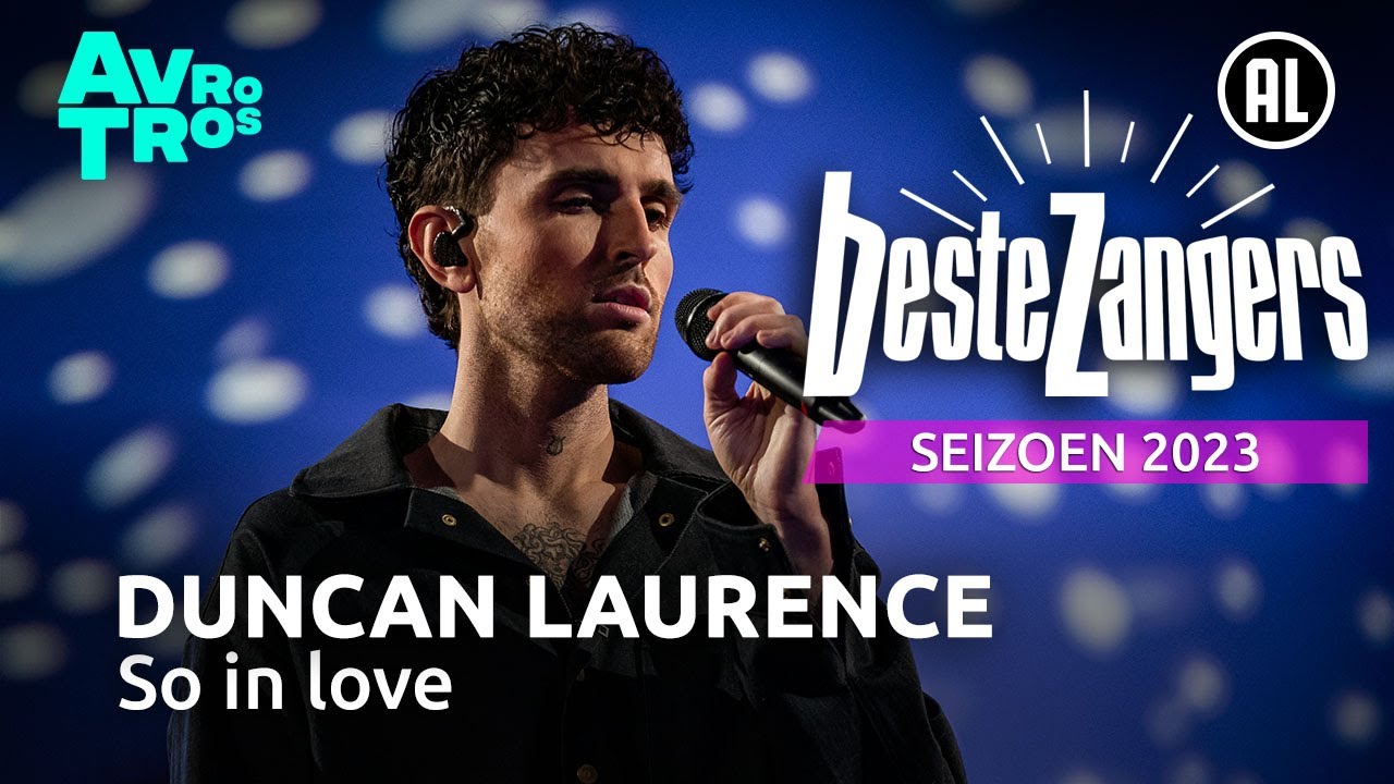 Duncan Laurence - So in love | Beste Zangers 2023 - YouTube