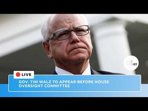 LIVE: Gov. Tim Walz expected to testify in House Oversight Committee